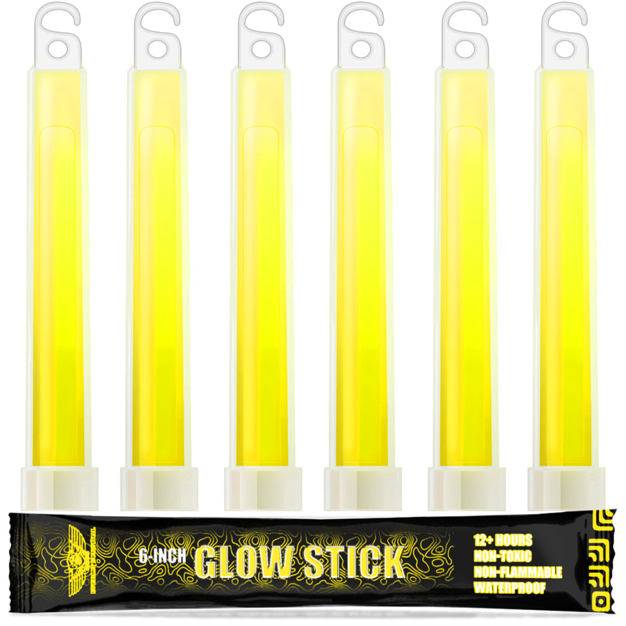 EMERGENCY GLOW STICKS - 6 INCHES