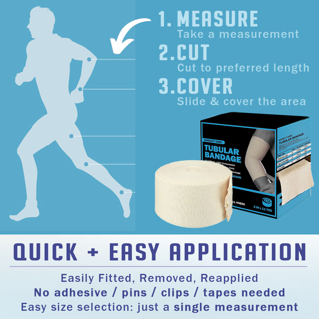 ELASTICATED TUBULAR DRESSING