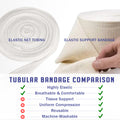 ELASTICATED TUBULAR DRESSING
