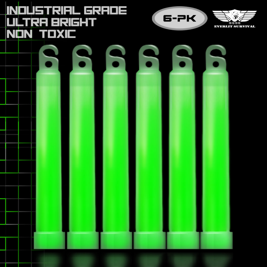 EMERGENCY GLOW STICKS - 6 INCHES